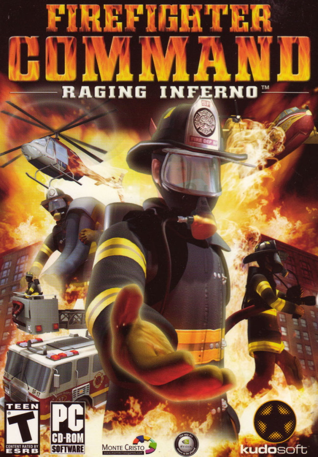 Stare gry / Gra Firefighter Command Raging Inferno