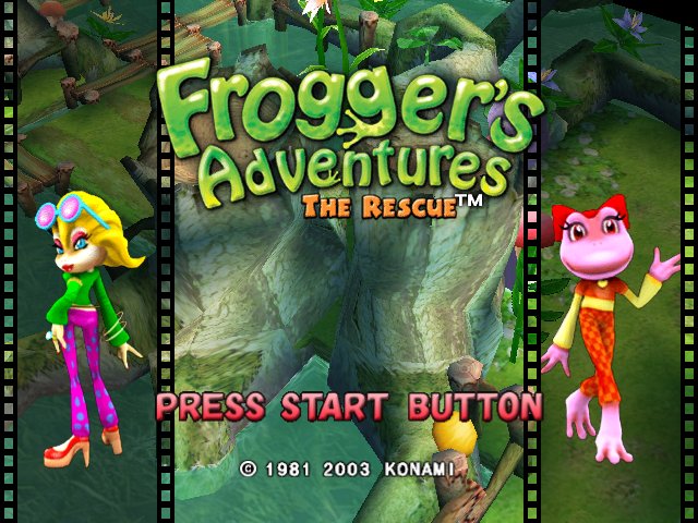 FROGGER'S ADVENTURES: THE RESCUE