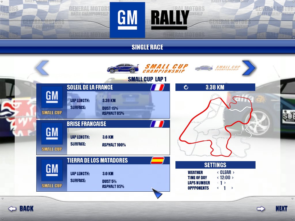 GM RALLY