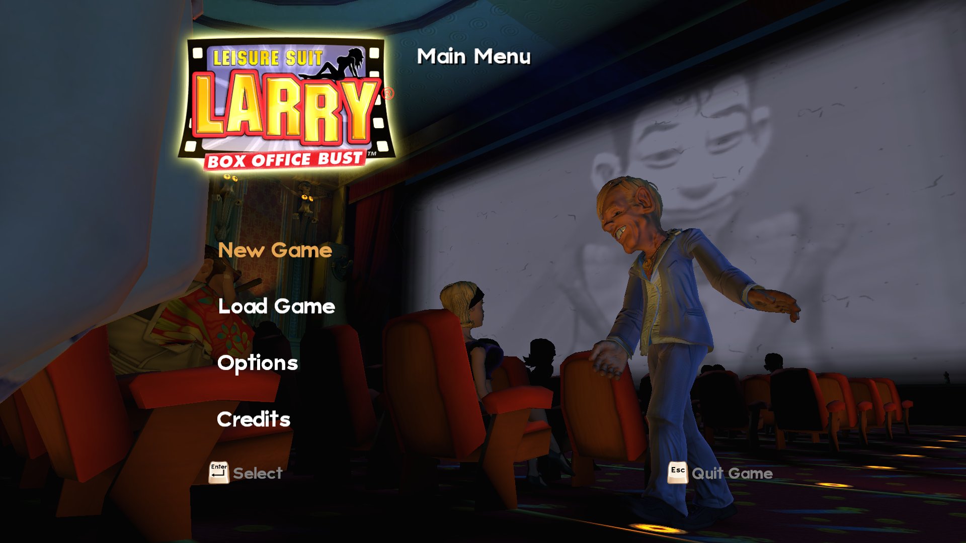 LEISURE SUIT LARRY: BOX OFFICE BUST