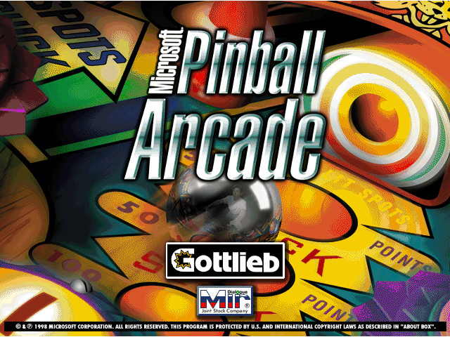 MICROSOFT PINBALL ARCADE