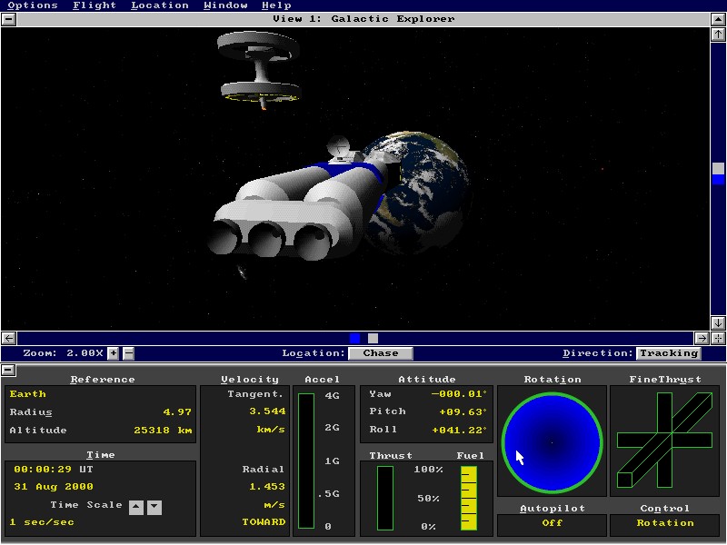 MICROSOFT SPACE SIMULATOR