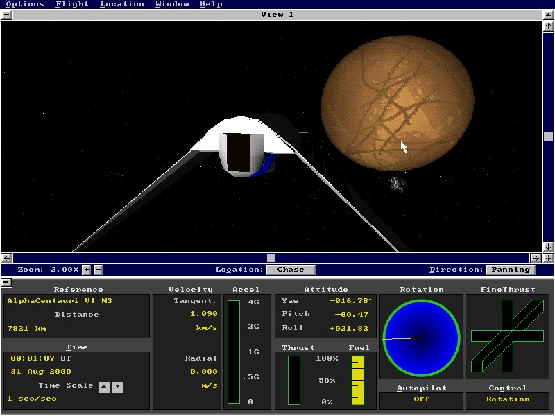 MICROSOFT SPACE SIMULATOR