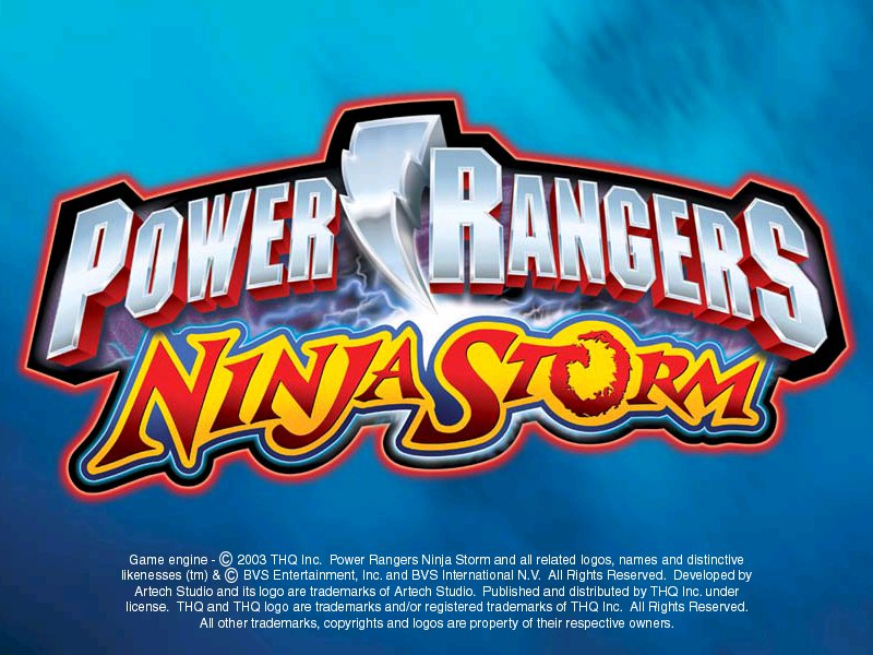 Stare gry / Gra Power Rangers Ninja Storm