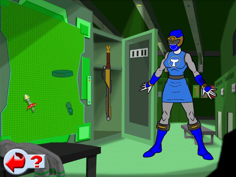 Stare gry / Gra Power Rangers Ninja Storm