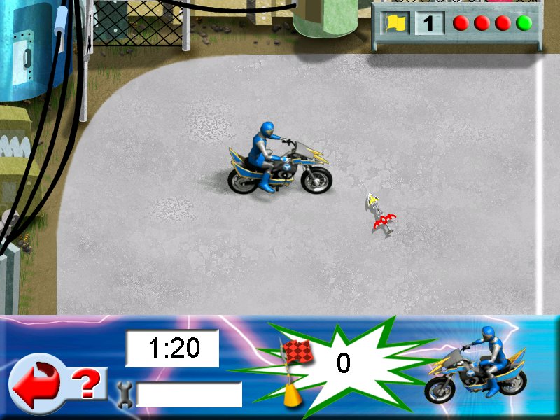 Stare gry / Gra Power Rangers Ninja Storm