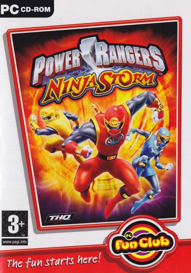 Stare gry / Gra Power Rangers Ninja Storm