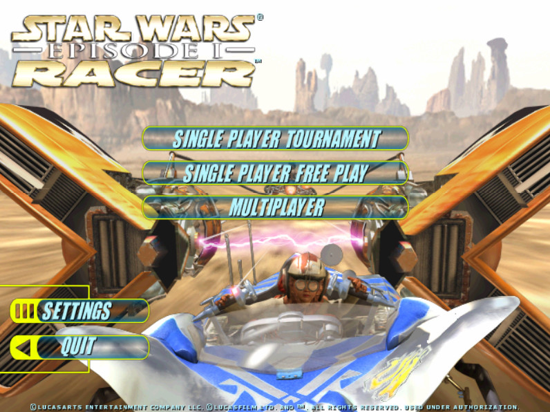 STAR WARS EPISODE I: RACER